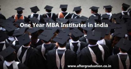 One Year MBA Institutes in India- Programme, Fees, Placements ...