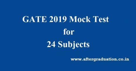 GATE 2019 Mock Test Released For 24 Subjects On gate.iitm.ac.in By IIT ...