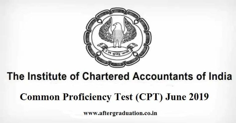 Online Examination Forms For CPT June 2019 Begins - AfterGraduation